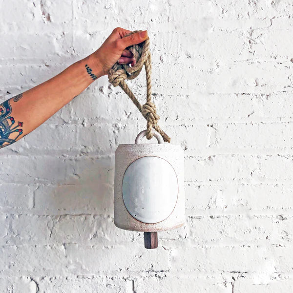 Thrown Bell Wide: Full Moon White | Bodega Nantucket